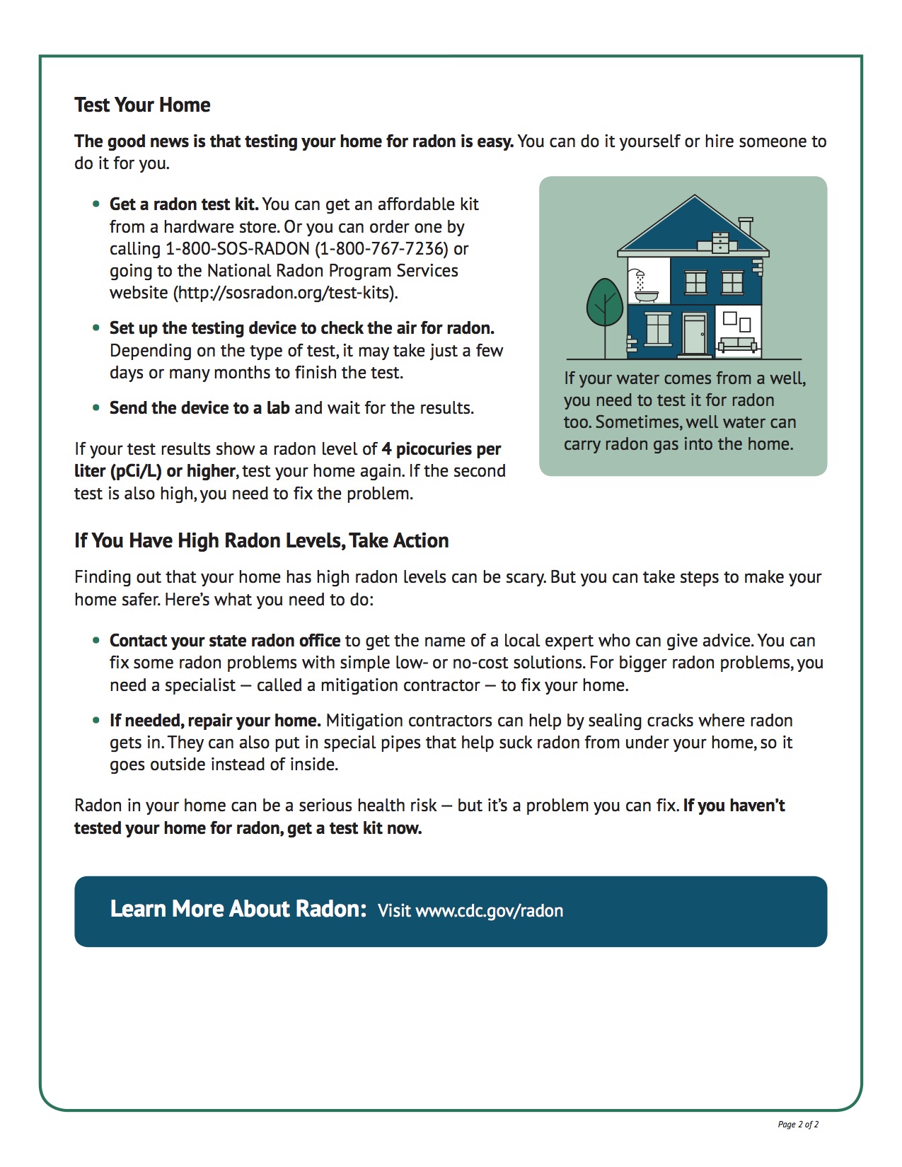 Test Your Home for Radon | N.C. Cooperative Extension