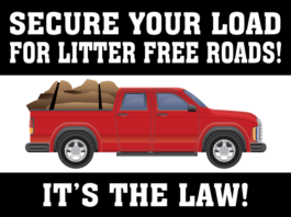 Reminder: Secure Your Load for Litter Free Roads | N.C. Cooperative ...