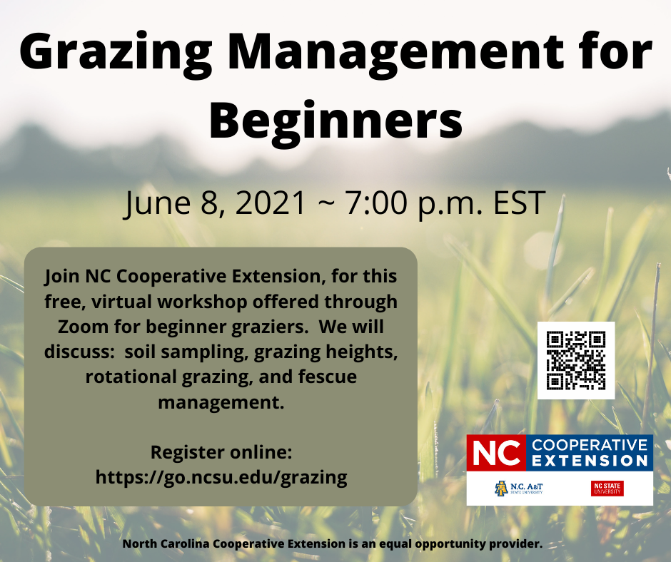 Basics of Livestock Grazing | N.C. Cooperative Extension