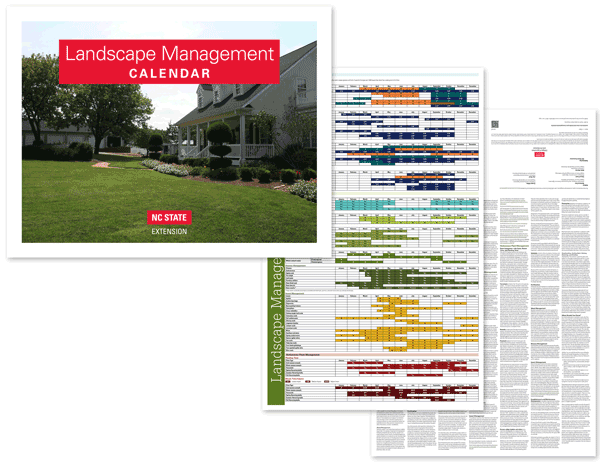 Landscape Management Calendar | NC State Extension
