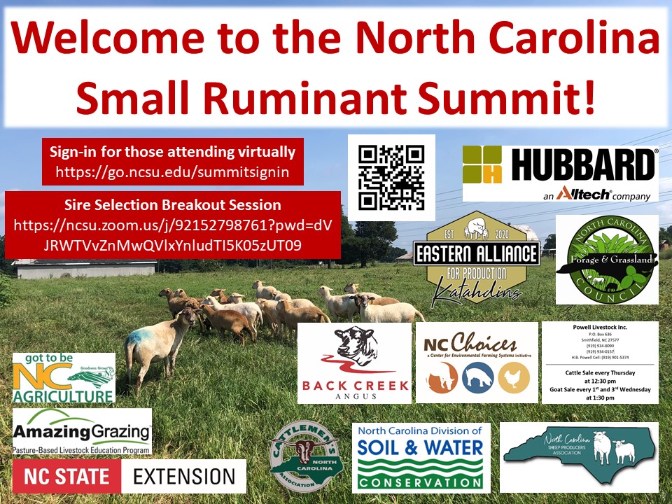 2021 North Carolina Small Ruminant Summit Proceedings | NC State Extension