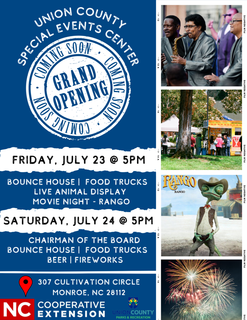 Special Events Center Grand Opening Weekend! | N.C. Cooperative Extension