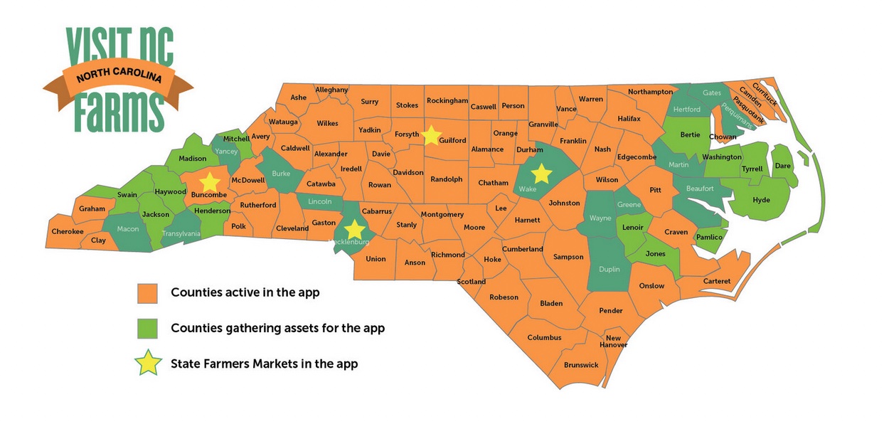 Visit NC Farms App | N.C. Cooperative Extension