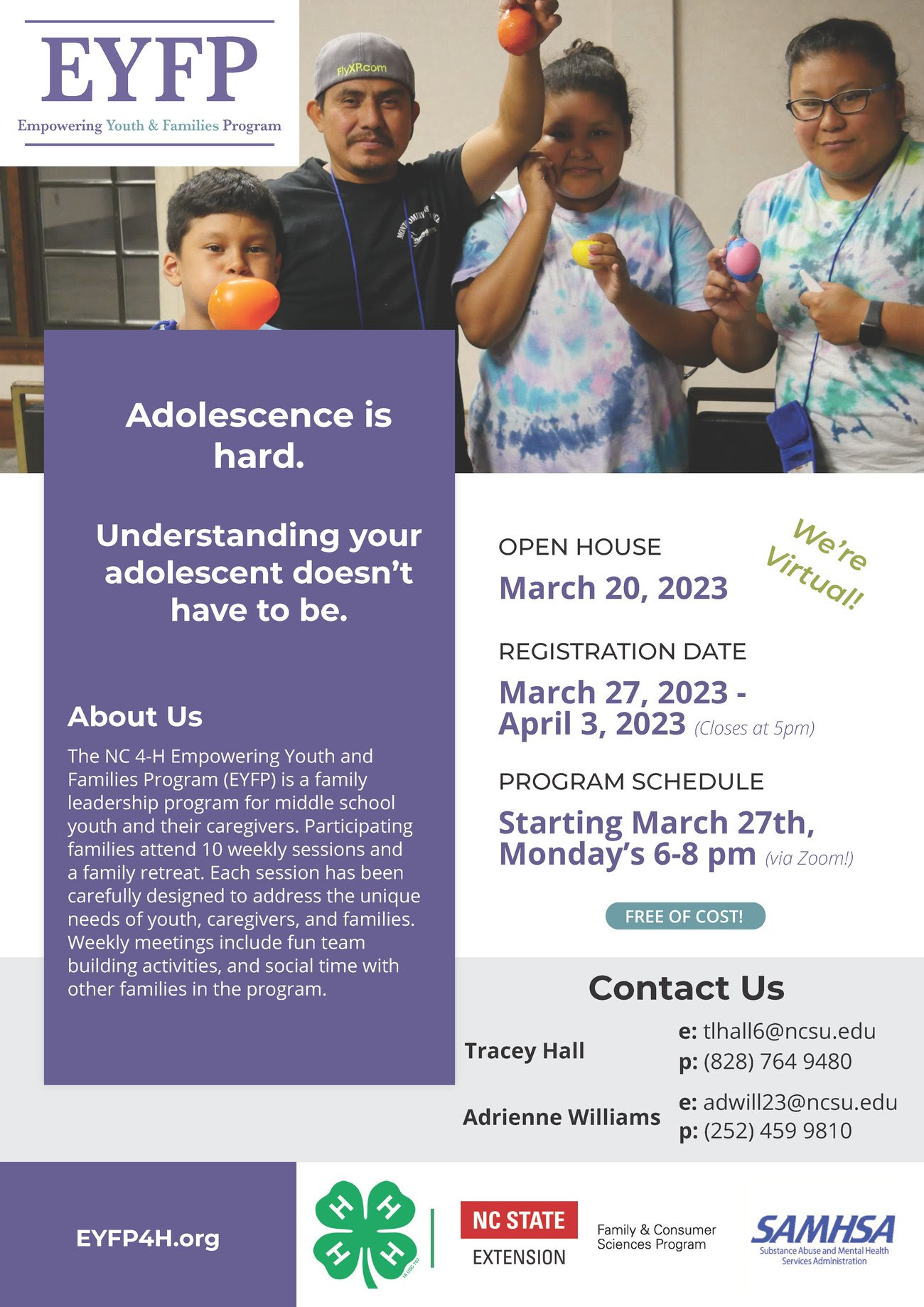 Empowering Youth & Families Program | N.C. Cooperative Extension