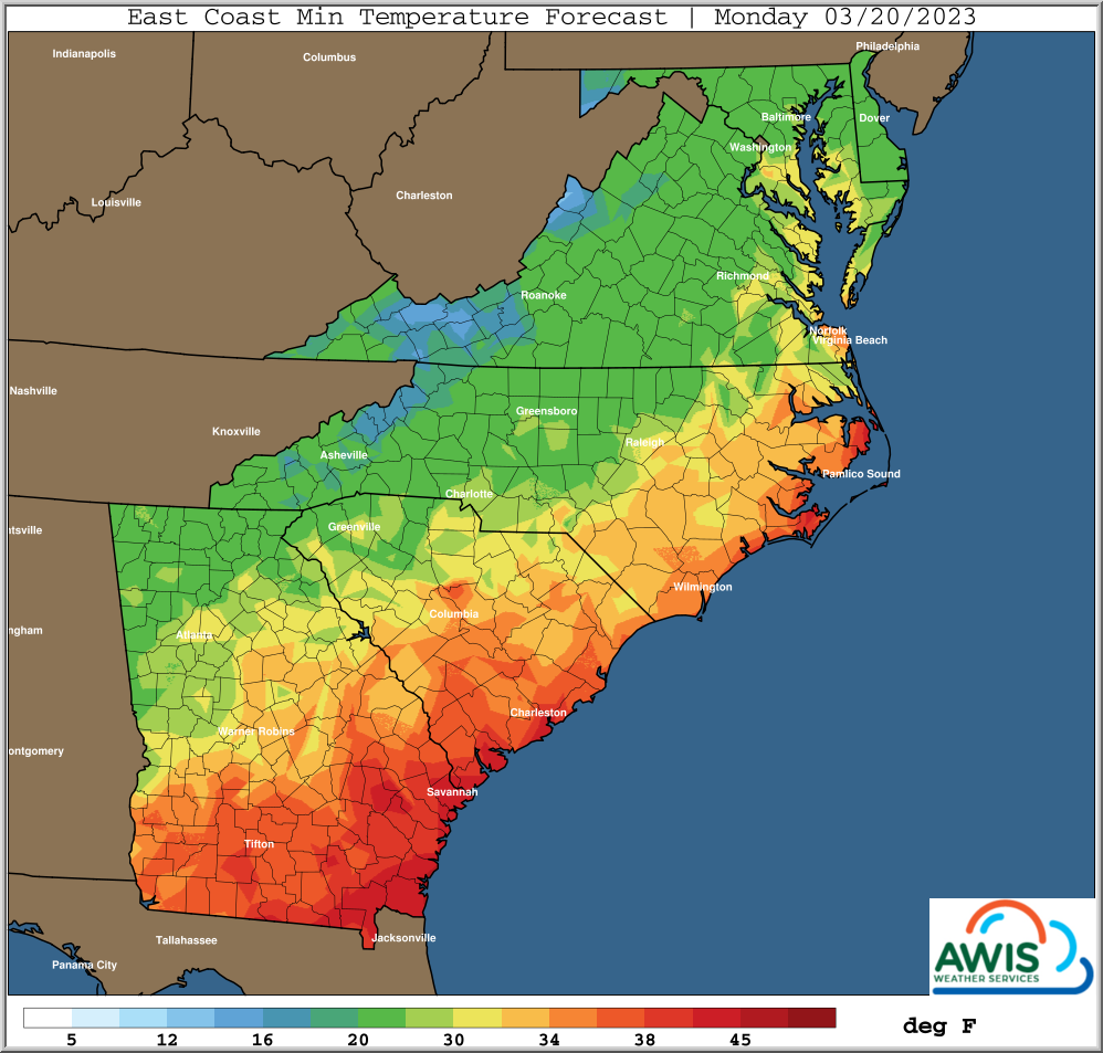 Frost/Freeze Advisory: Mid 20s Early Next Week. | NC State Extension