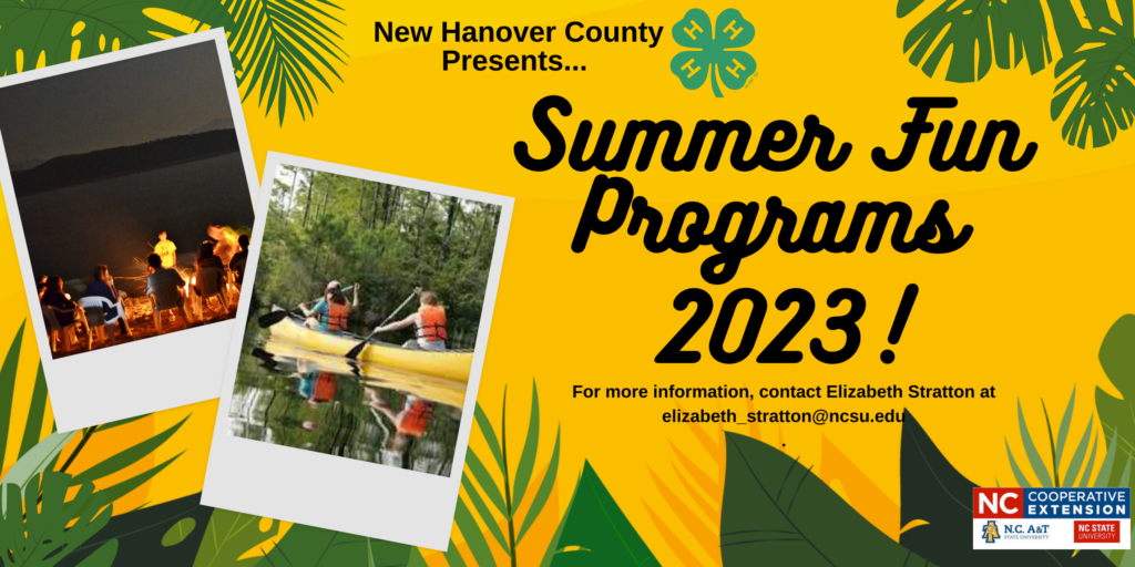 4-H Summer Fun Programs! 2023 | N.C. Cooperative Extension